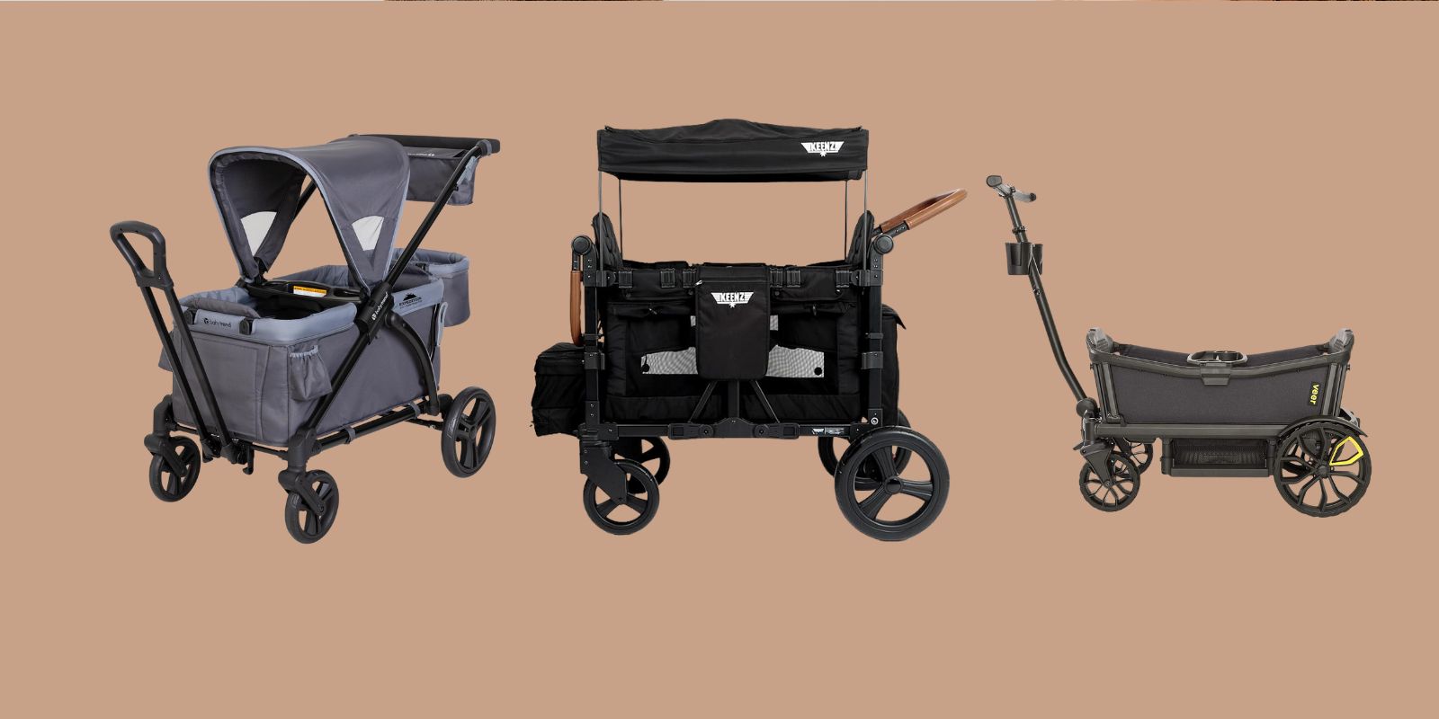 Los mejores wagons o carritos de paseo para salir con tus hijos a pasear
